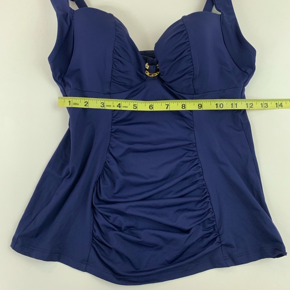 Panache | Swim | Panache Tankini Swimsuit Top 32dd Annalise Blue | Poshmark